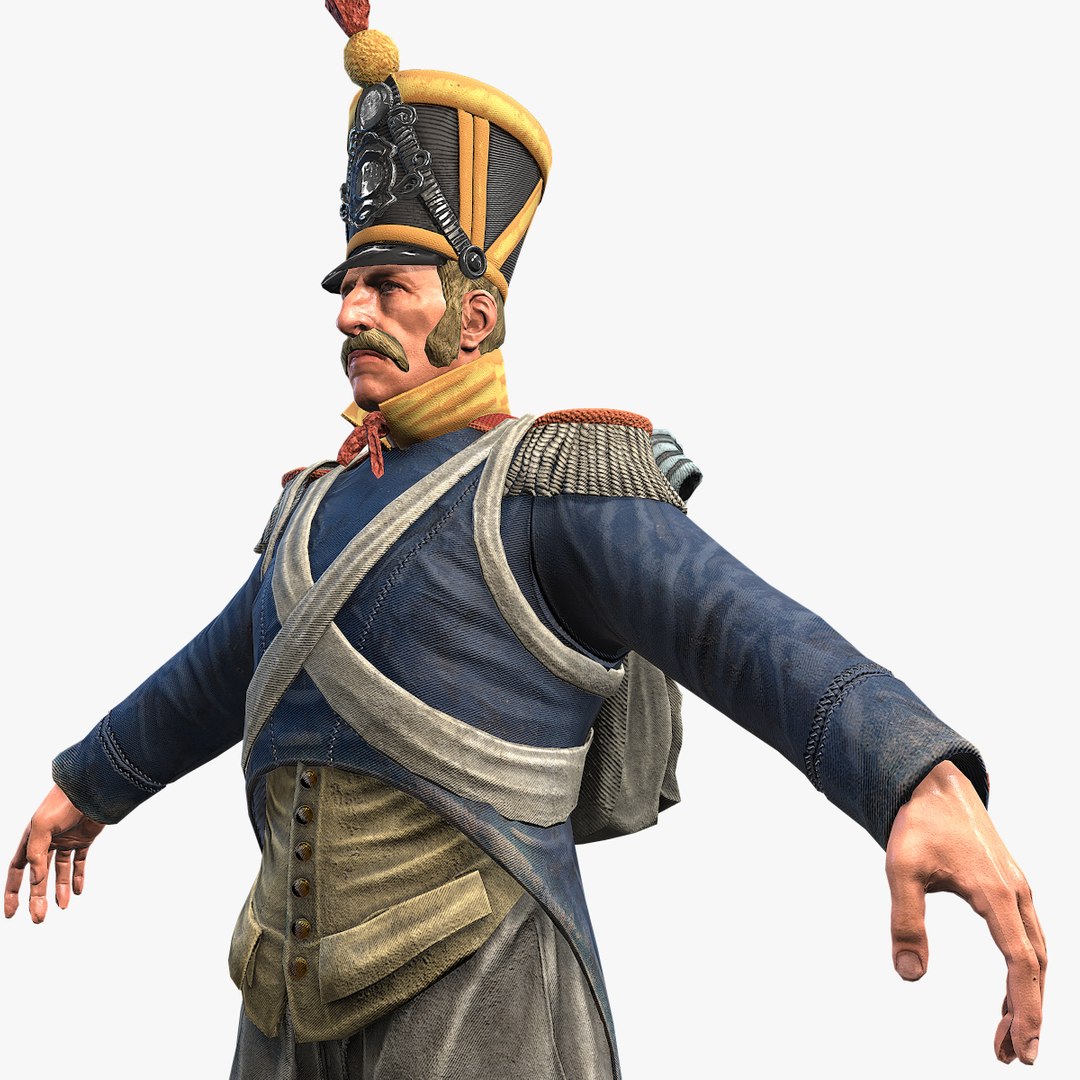 3D Soldier Grenadier - TurboSquid 1167145