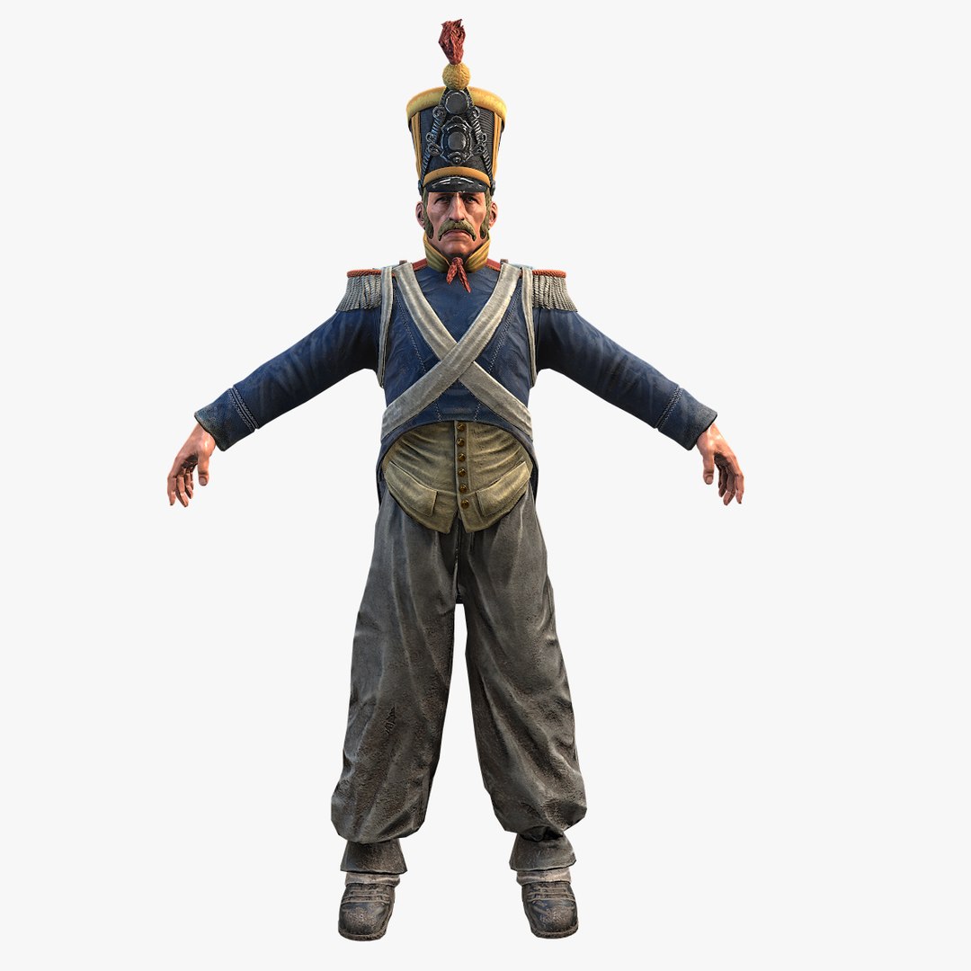 3D Soldier Grenadier - TurboSquid 1167145