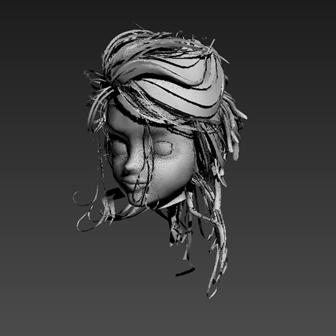 Hair Animation Max Free