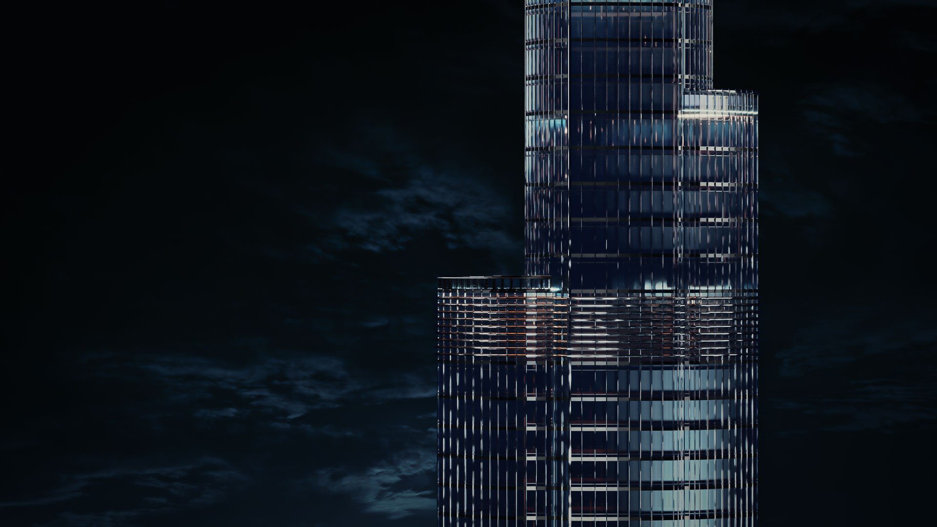 Burj Khalifa - Full Lighting Setup Model - TurboSquid 1991211