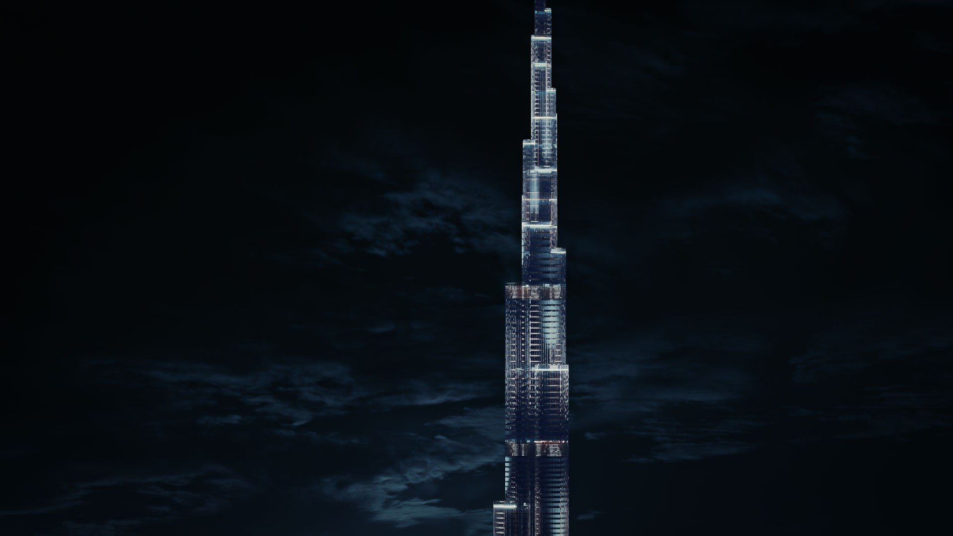 Burj Khalifa - Full Lighting Setup Model - TurboSquid 1991211