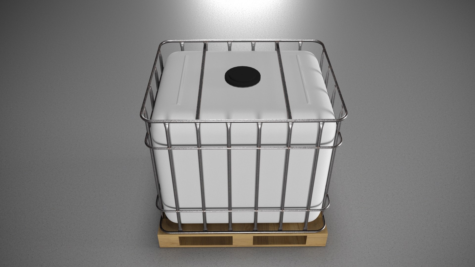 Low Poly Liquid Tank Container 3D Model - TurboSquid 2031172