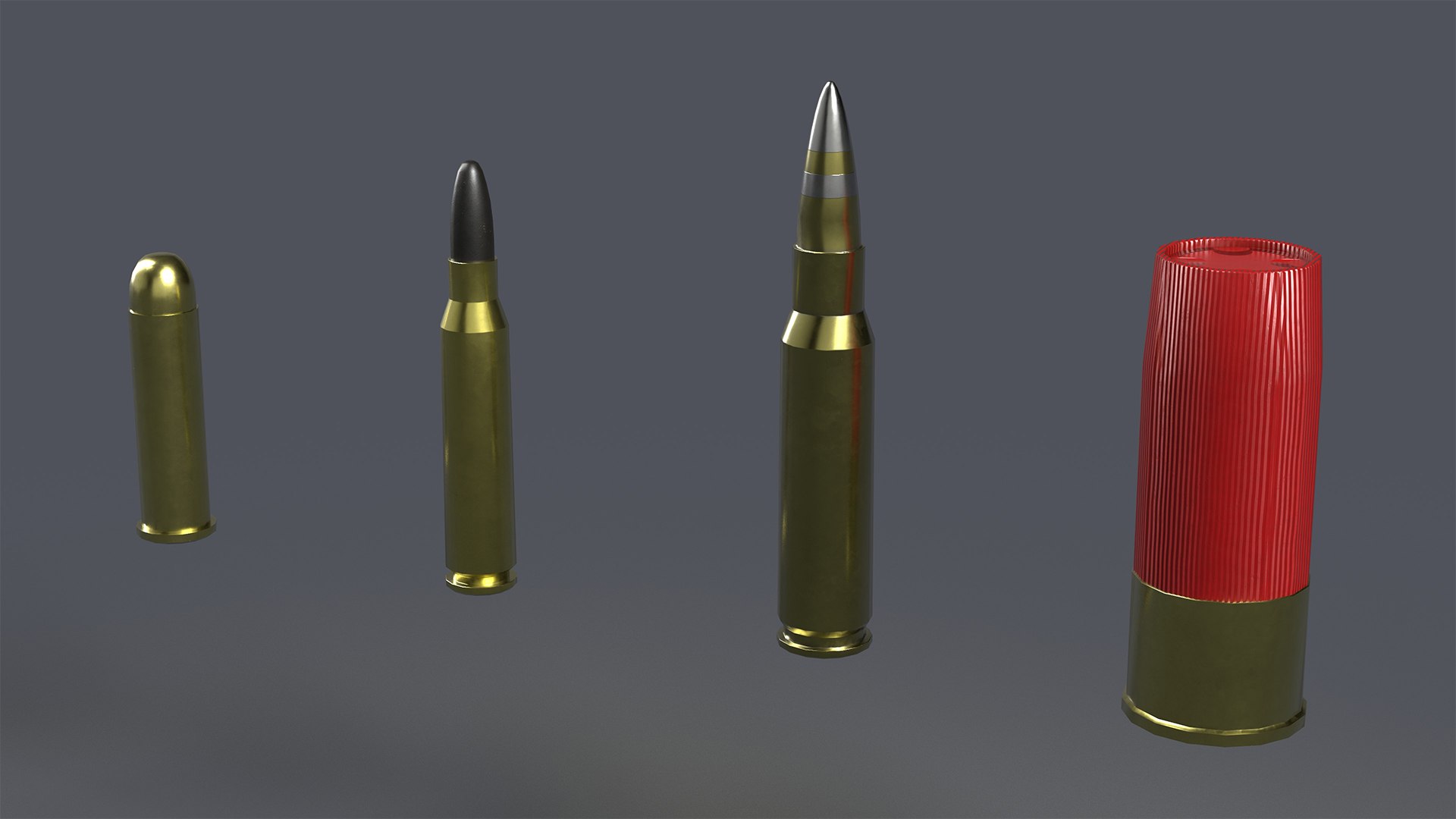 3D Realistic And Low Poly Weapon Pack - 14 Items Model - TurboSquid 1911742