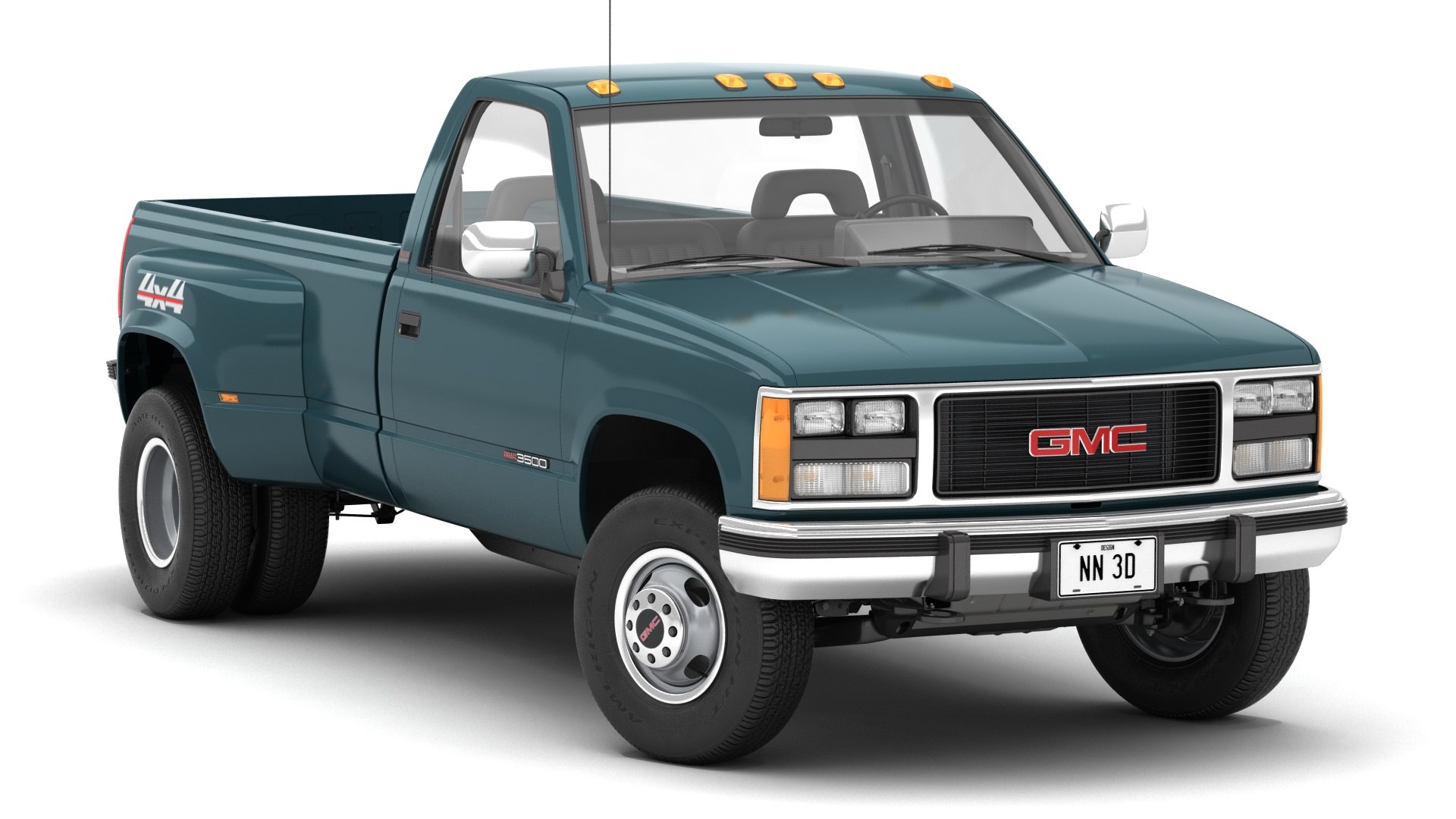 3D model 1988 GMC SIERRA 3500 - TurboSquid 1830733