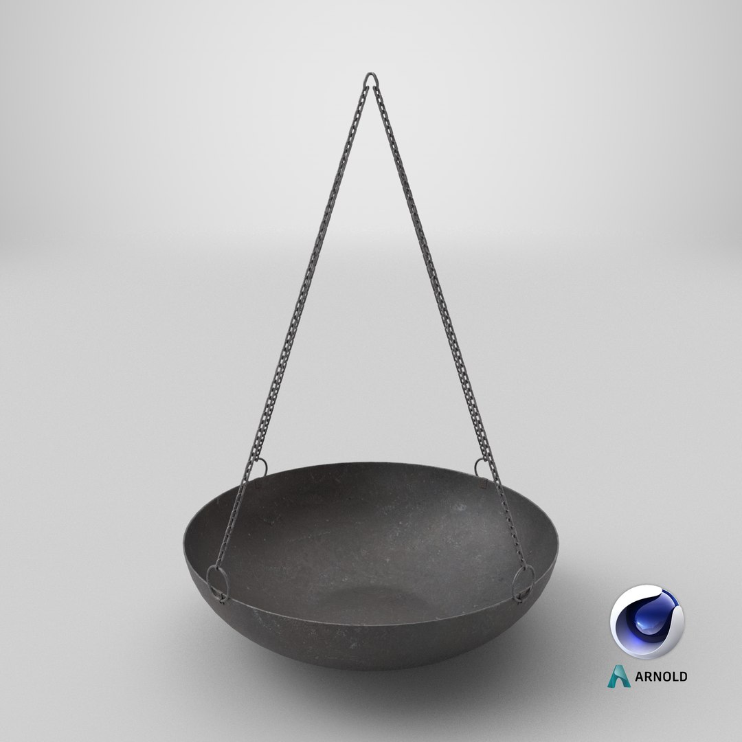 Hanging Cauldron 3D - TurboSquid 2424011