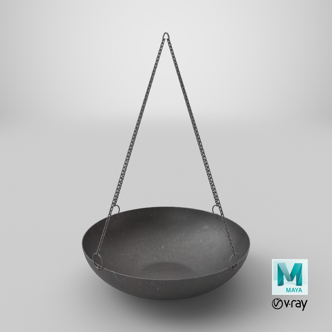 Hanging Cauldron 3D - TurboSquid 2424011