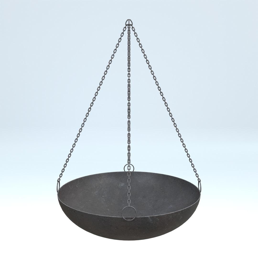 Hanging Cauldron 3D - TurboSquid 2424011