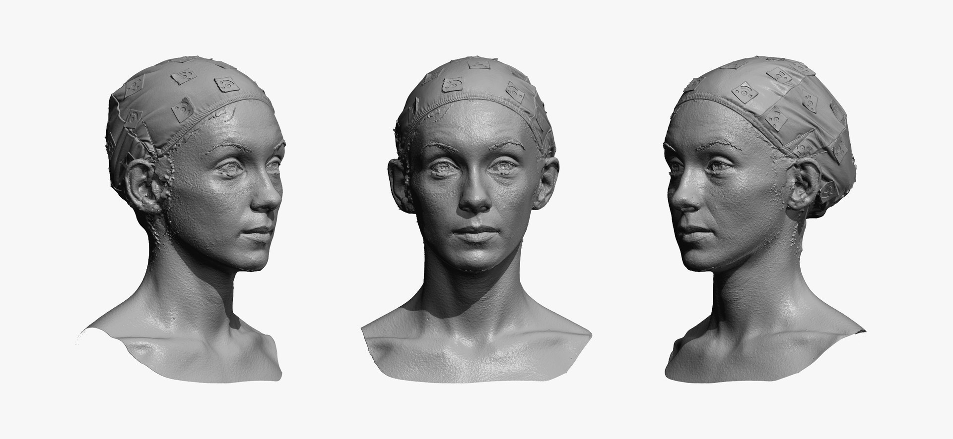Athena Human Head Upper 3D - TurboSquid 1667240