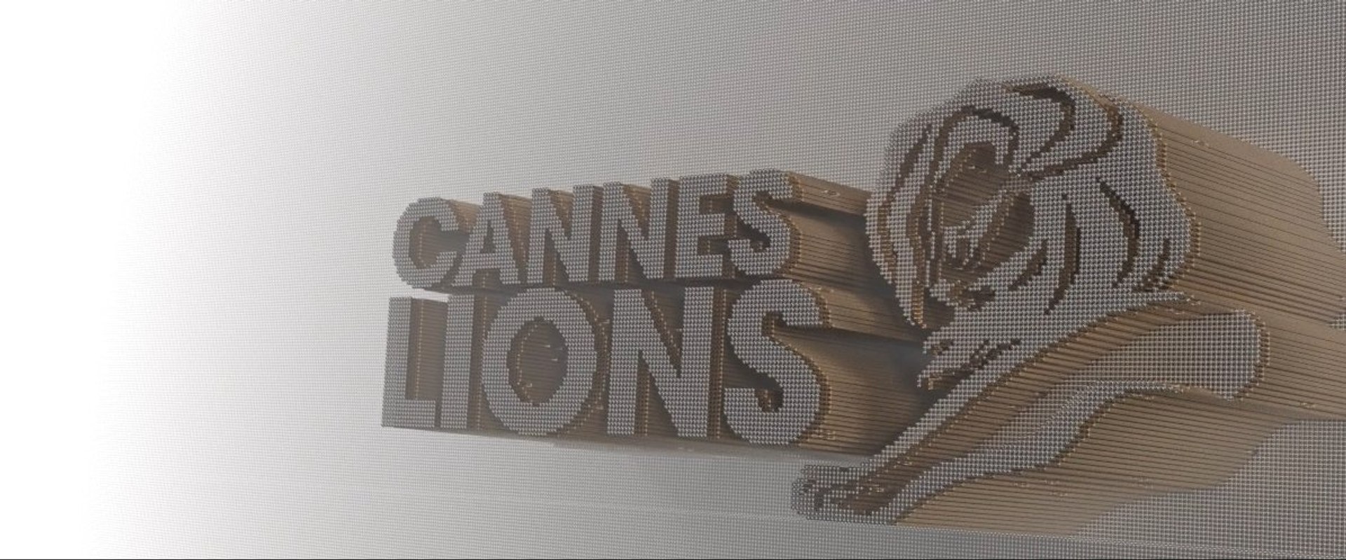 3d Model Cannes Lion Logo