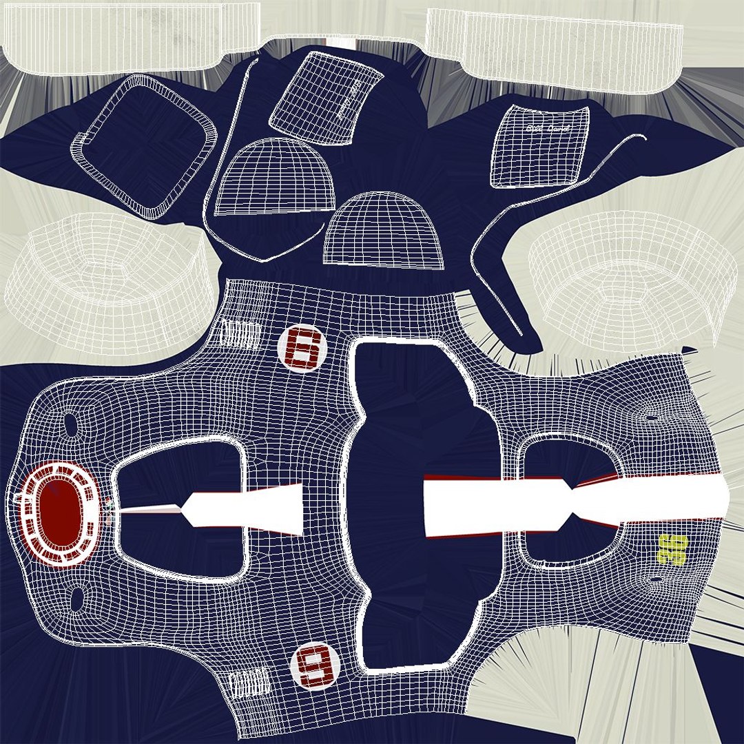 3D Osca Car Navy Blue - TurboSquid 2239475