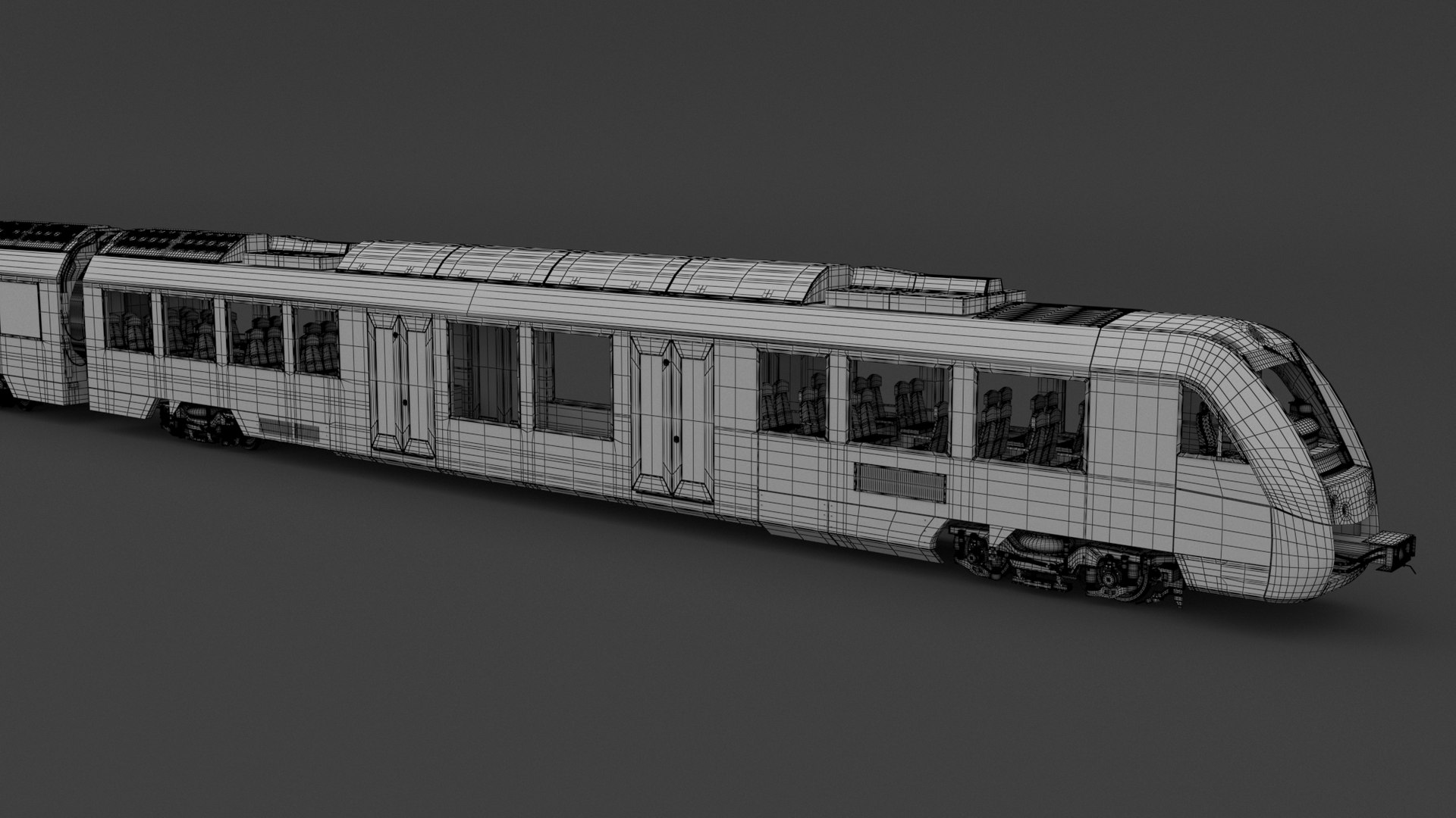 Alstom Coradia ILint 54 Hydrogen Train Model - TurboSquid 2345900