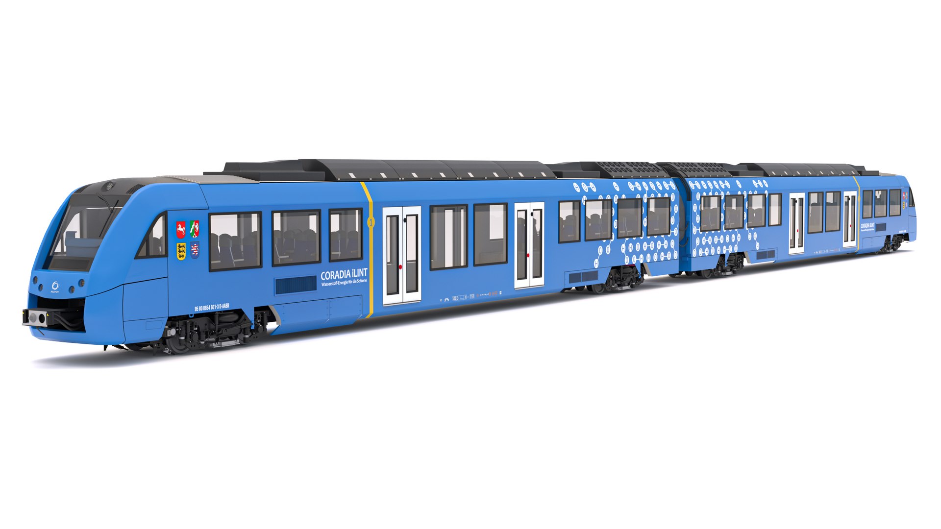 Alstom Coradia ILint 54 Hydrogen Train Model - TurboSquid 2345900