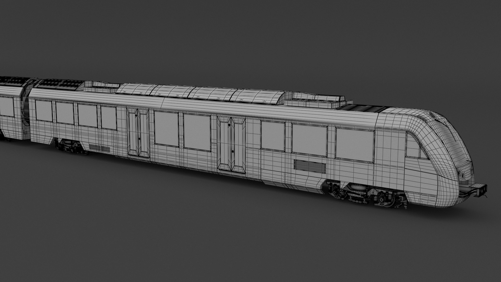 Alstom Coradia ILint 54 Hydrogen Train Model - TurboSquid 2345900