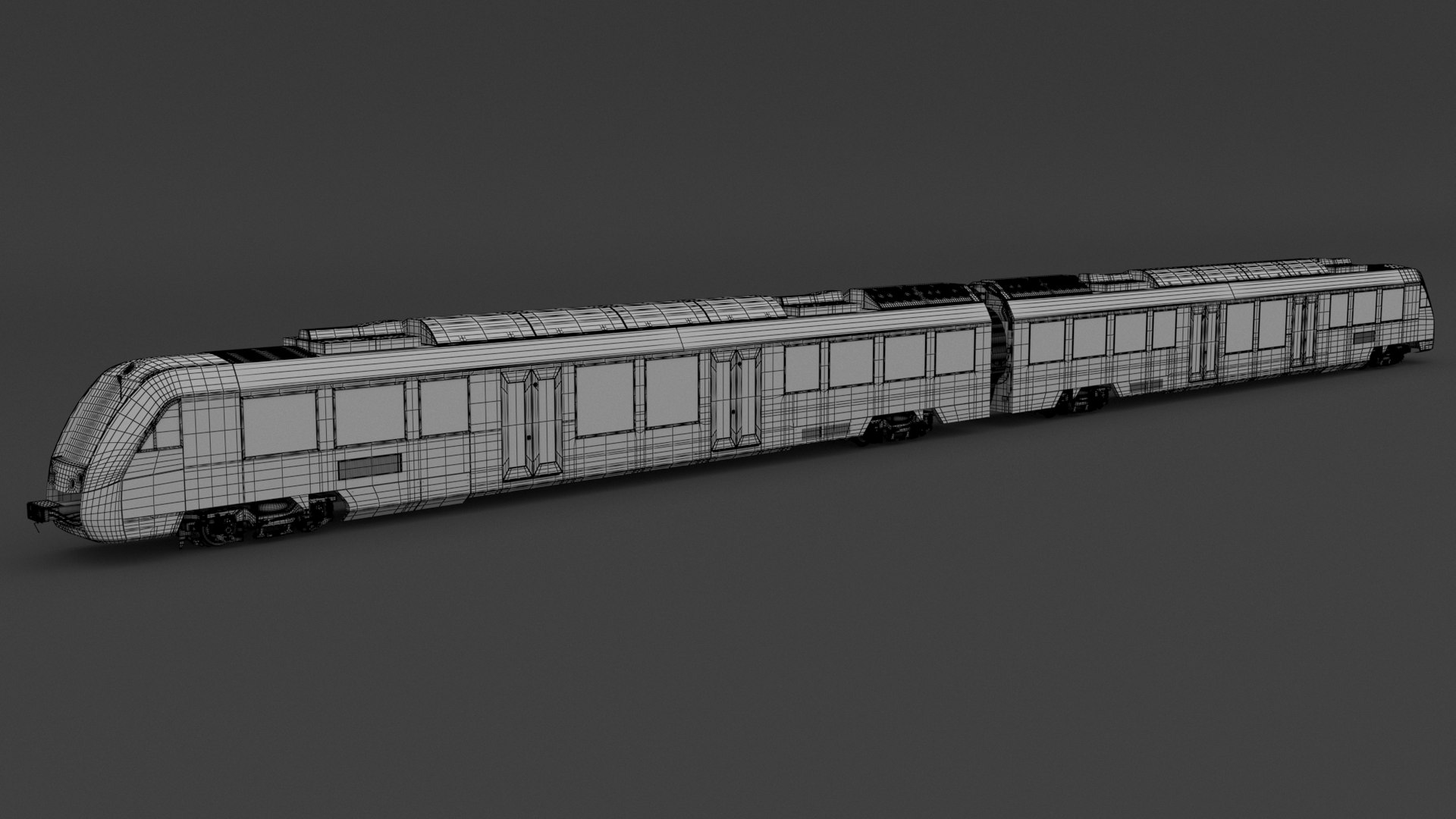 Alstom Coradia ILint 54 Hydrogen Train Model - TurboSquid 2345900