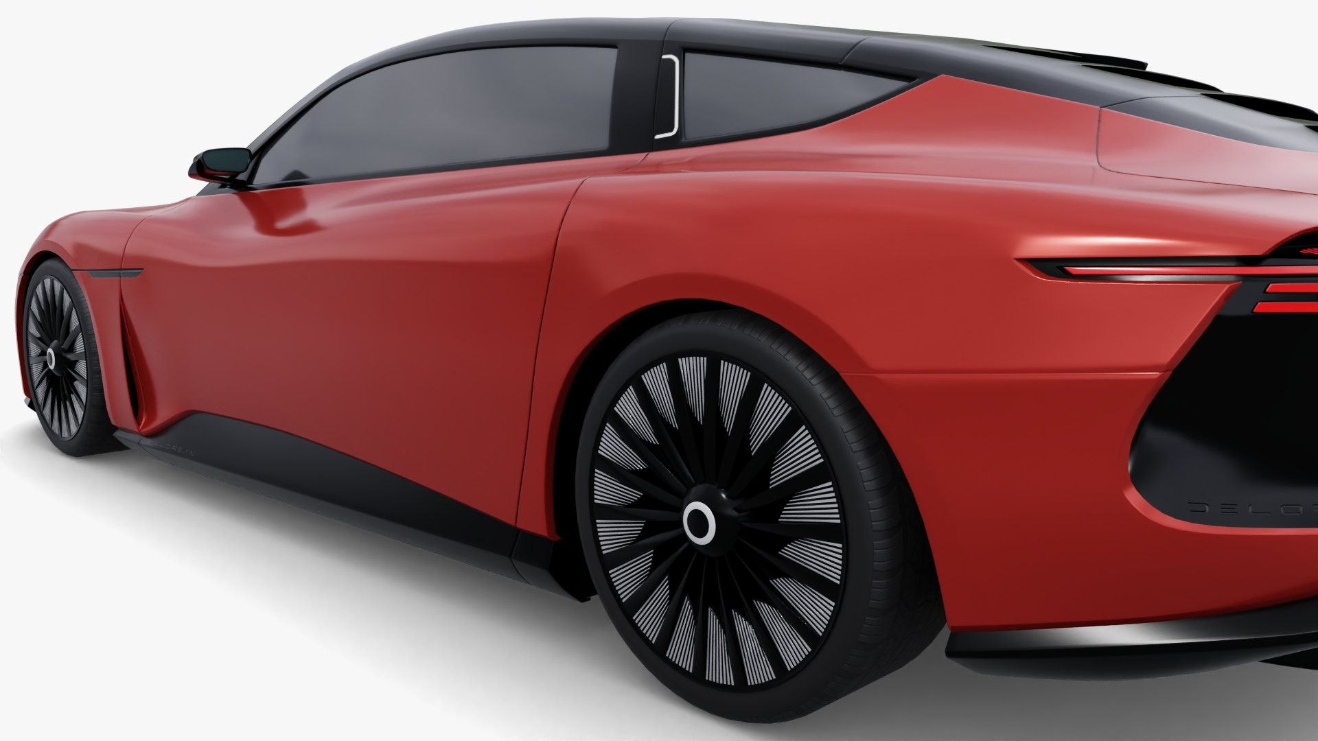 3D Model DeLorean Alpha 5 - TurboSquid 2414151