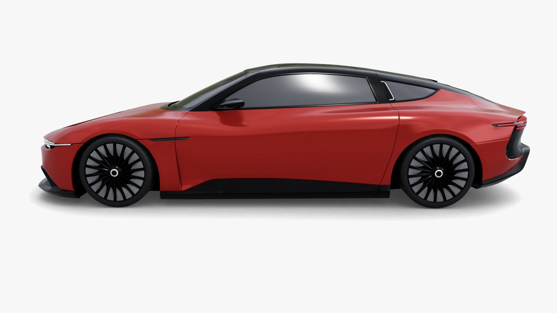 3D Model DeLorean Alpha 5 - TurboSquid 2414151