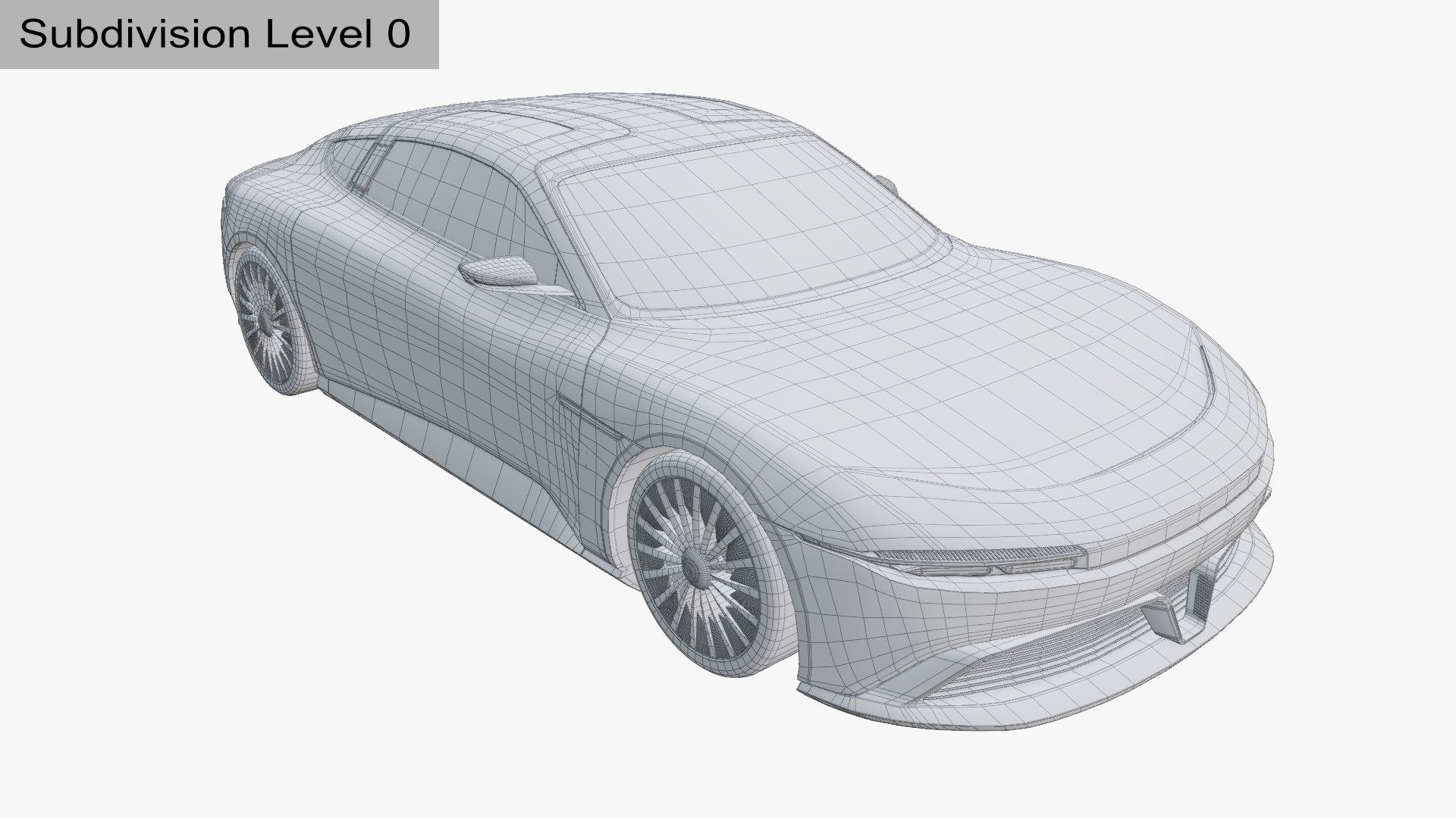 3D Model DeLorean Alpha 5 - TurboSquid 2414151
