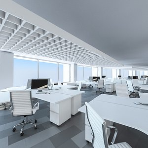 Download 3D Office Interior Blender Models - TurboSquid