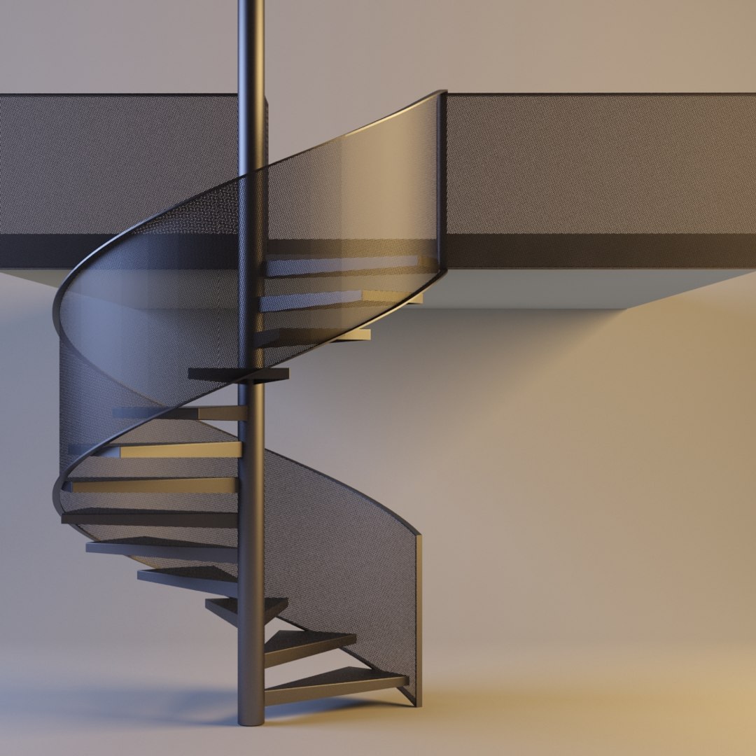 Max Metal Circular Staircase