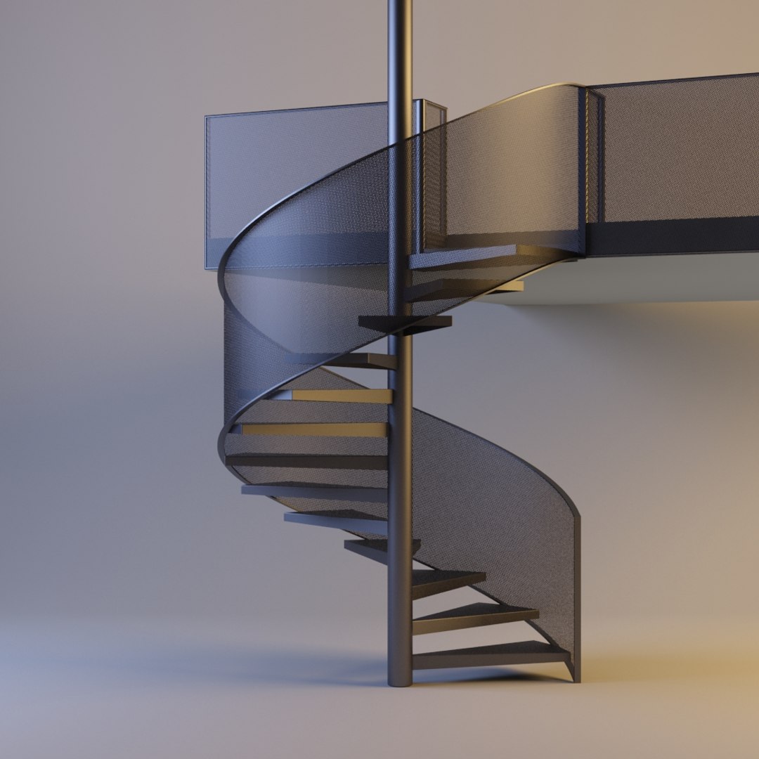 Max Metal Circular Staircase