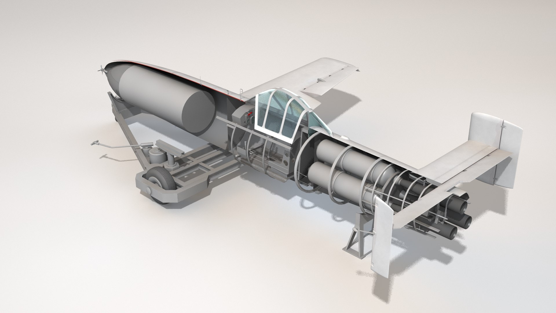 Yokosuka MXY7 OHKA 3D Model - TurboSquid 2157209