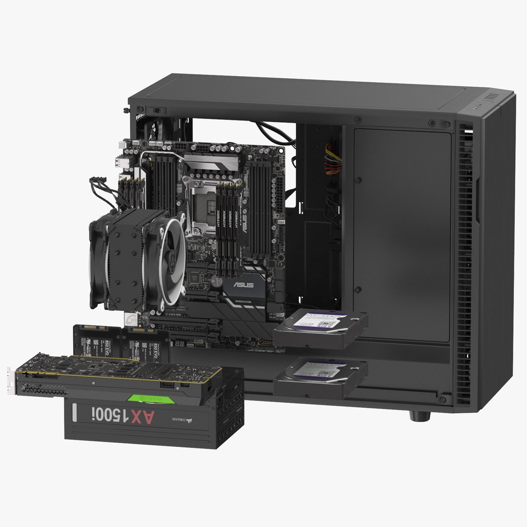 3D model pc cases - TurboSquid 1484856