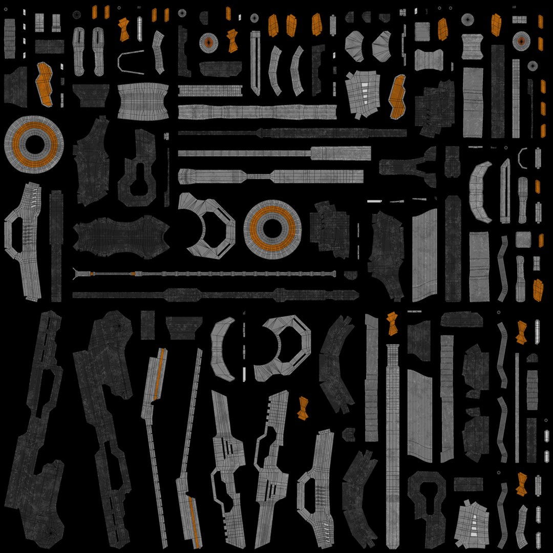 3D Model Weapon - TurboSquid 1641544