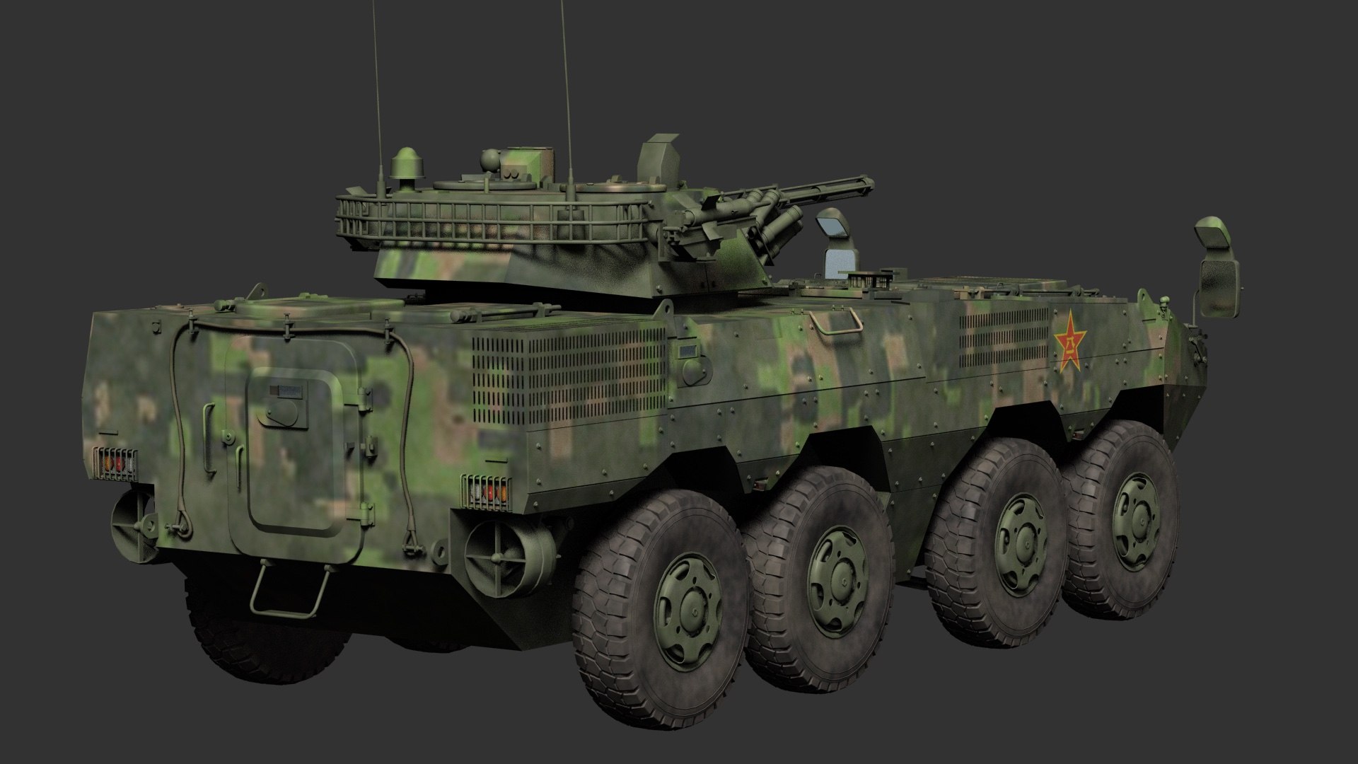 PLA ZBL-09 Infantry Fighting Vehicle 3D Model - TurboSquid 2507754