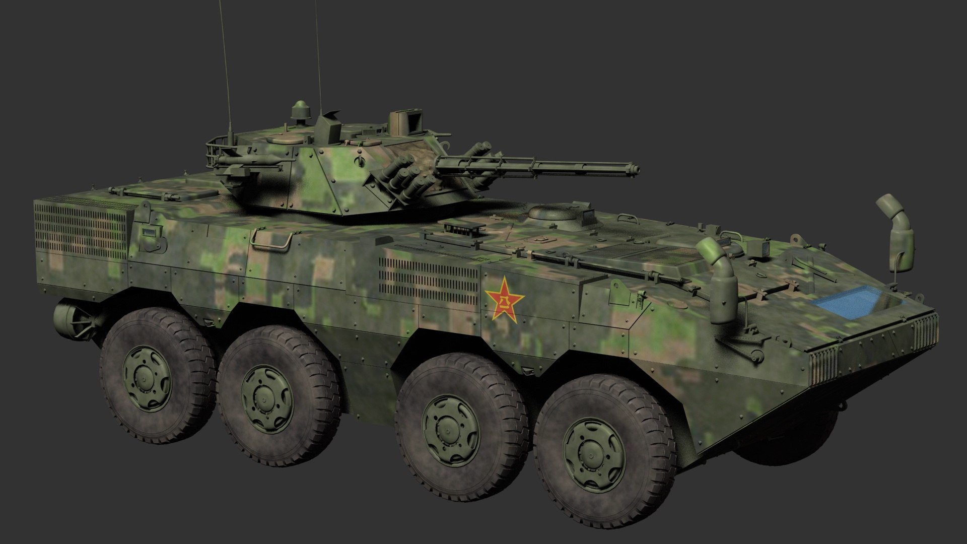PLA ZBL-09 Infantry Fighting Vehicle 3D Model - TurboSquid 2507754