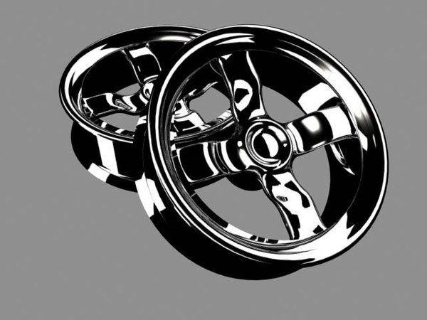 3d model car rims