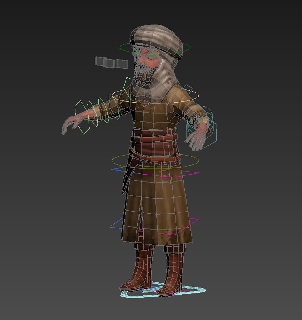 3D Man Turban - TurboSquid 1454812