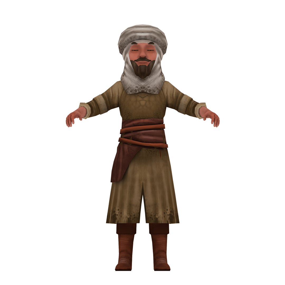 3D Man Turban - TurboSquid 1454812