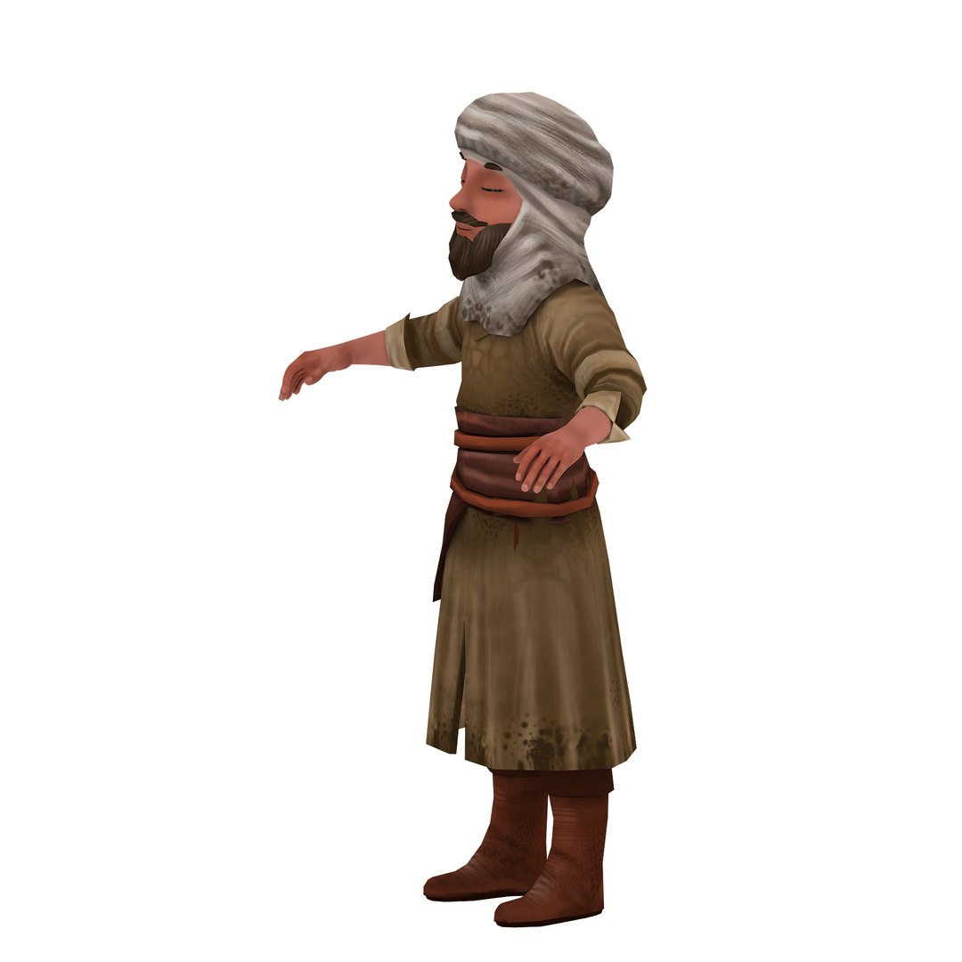 3D Man Turban - TurboSquid 1454812
