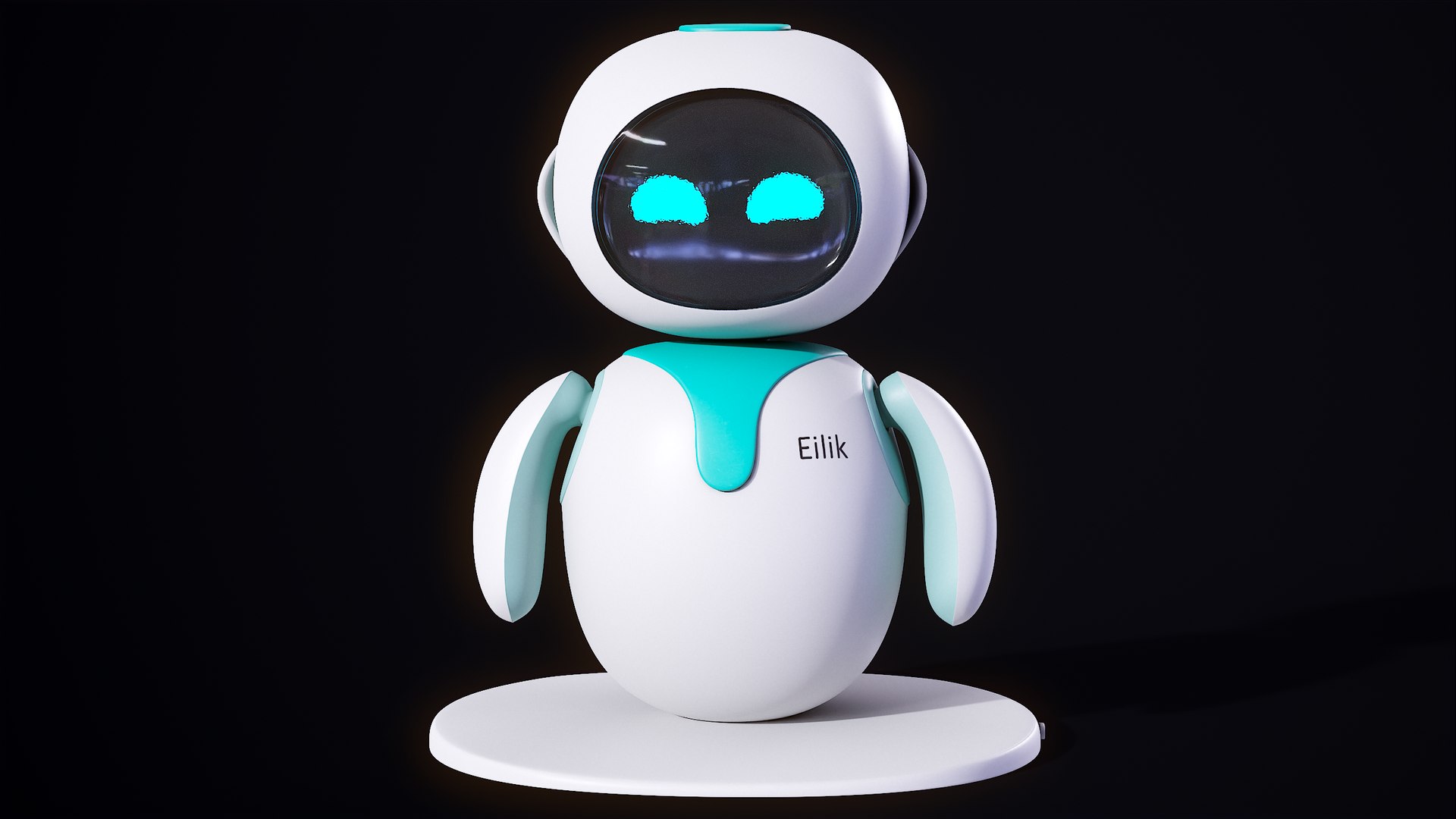 3D Smart Toy Robot Eilik PBR - TurboSquid 1848296