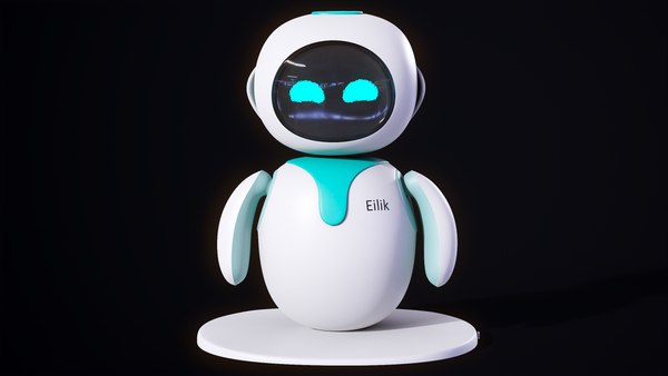 3D Smart Toy Robot Eilik PBR - TurboSquid 1848296