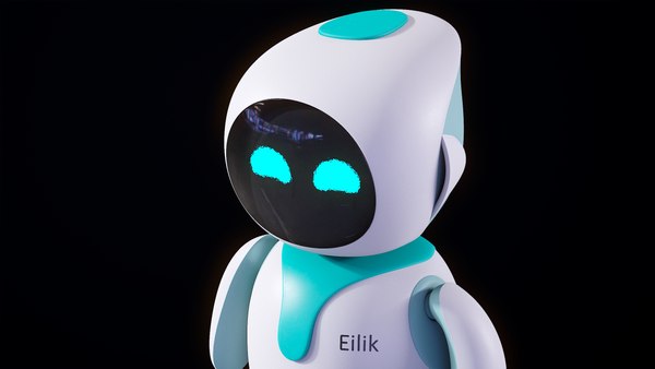Robô de brinquedo inteligente Eilik PBR Modelo 3D - TurboSquid 1848296