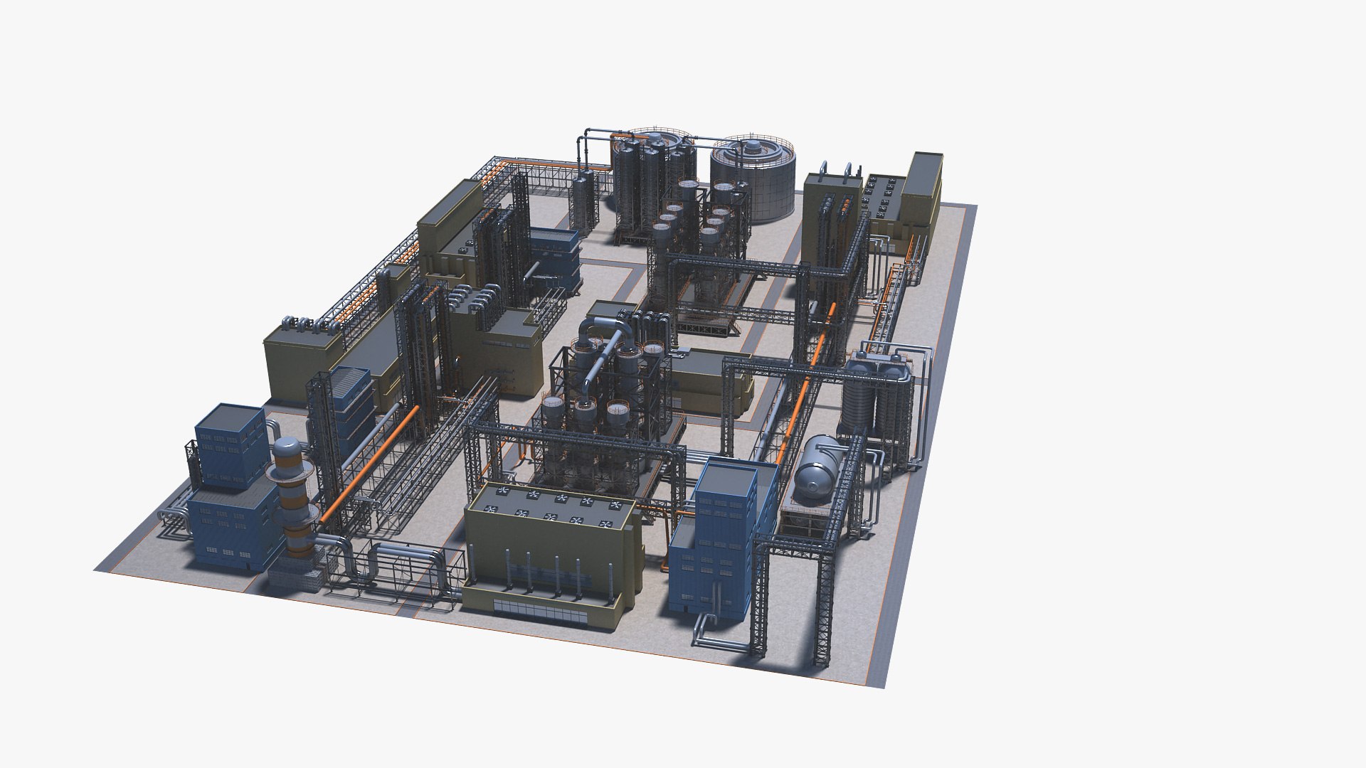 3D Industrial Area 69 - TurboSquid 2027801