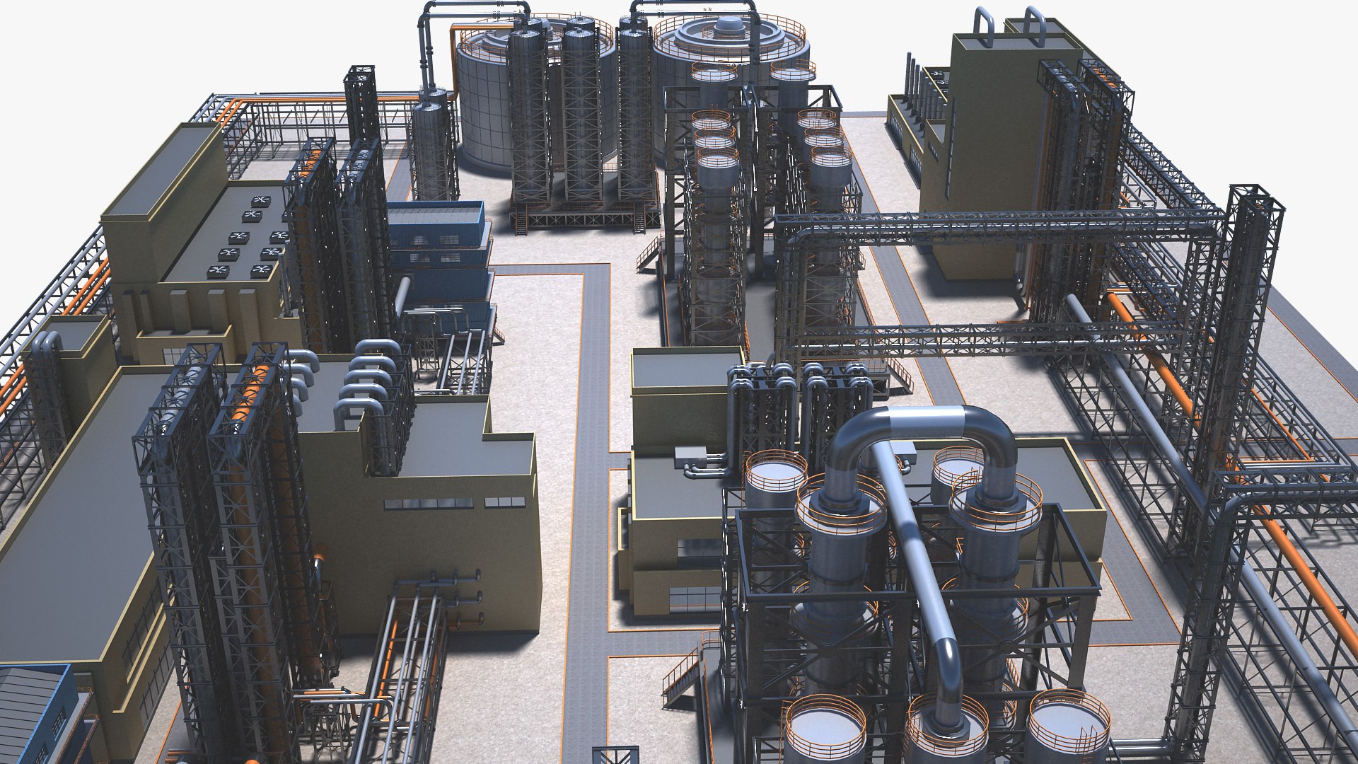 3D Industrial Area 69 - TurboSquid 2027801