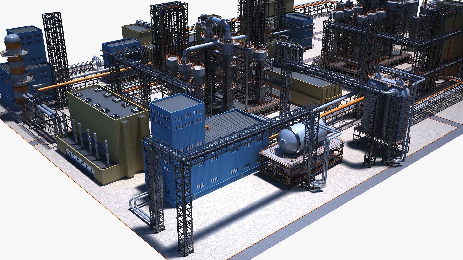 3D Industrial Area 69 - TurboSquid 2027801