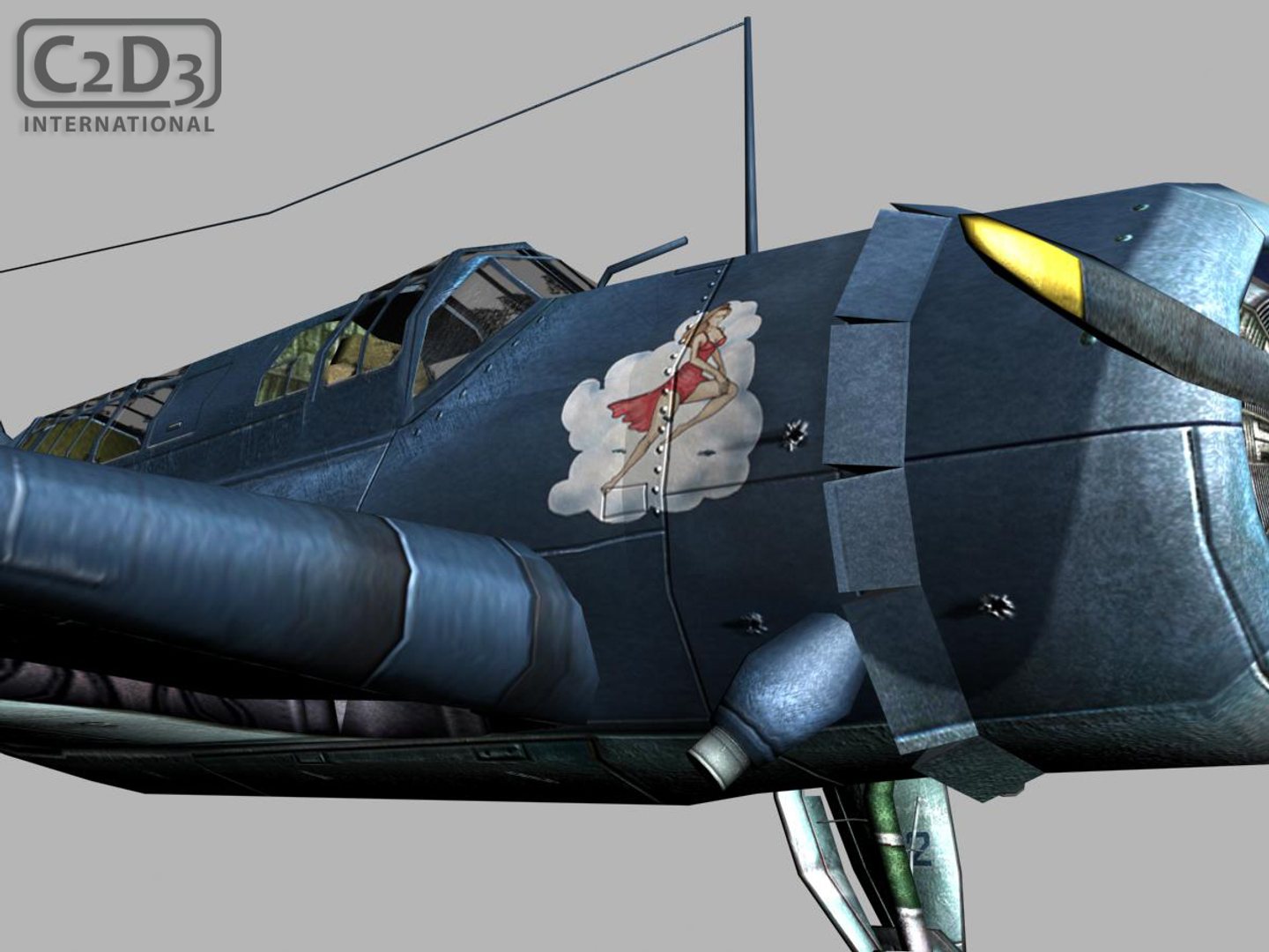 3d max wwii helldiver