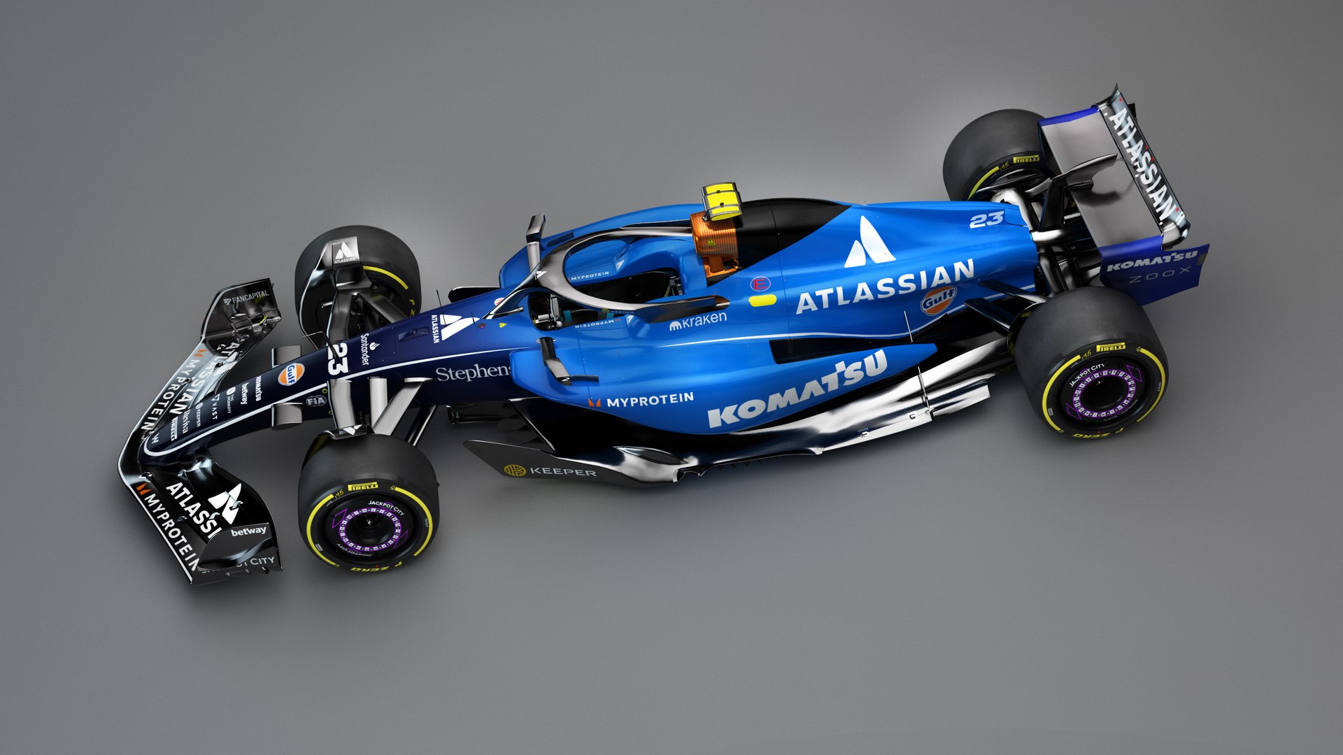 F1 Williams FW47 2025 3D Model - TurboSquid 2378750