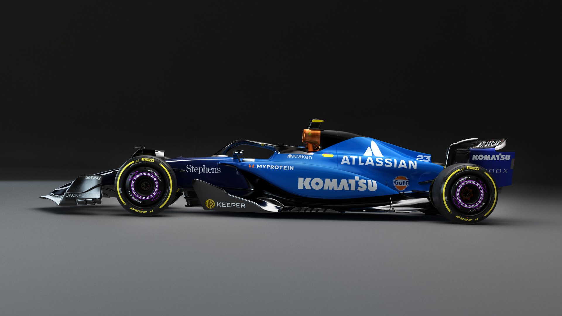 F1 Williams FW47 2025 3D Model - TurboSquid 2378750