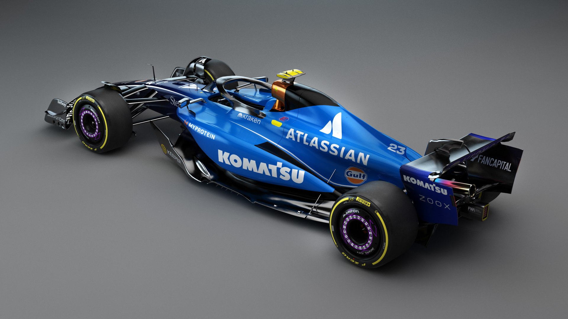 F1 Williams FW47 2025 3D Model - TurboSquid 2378750