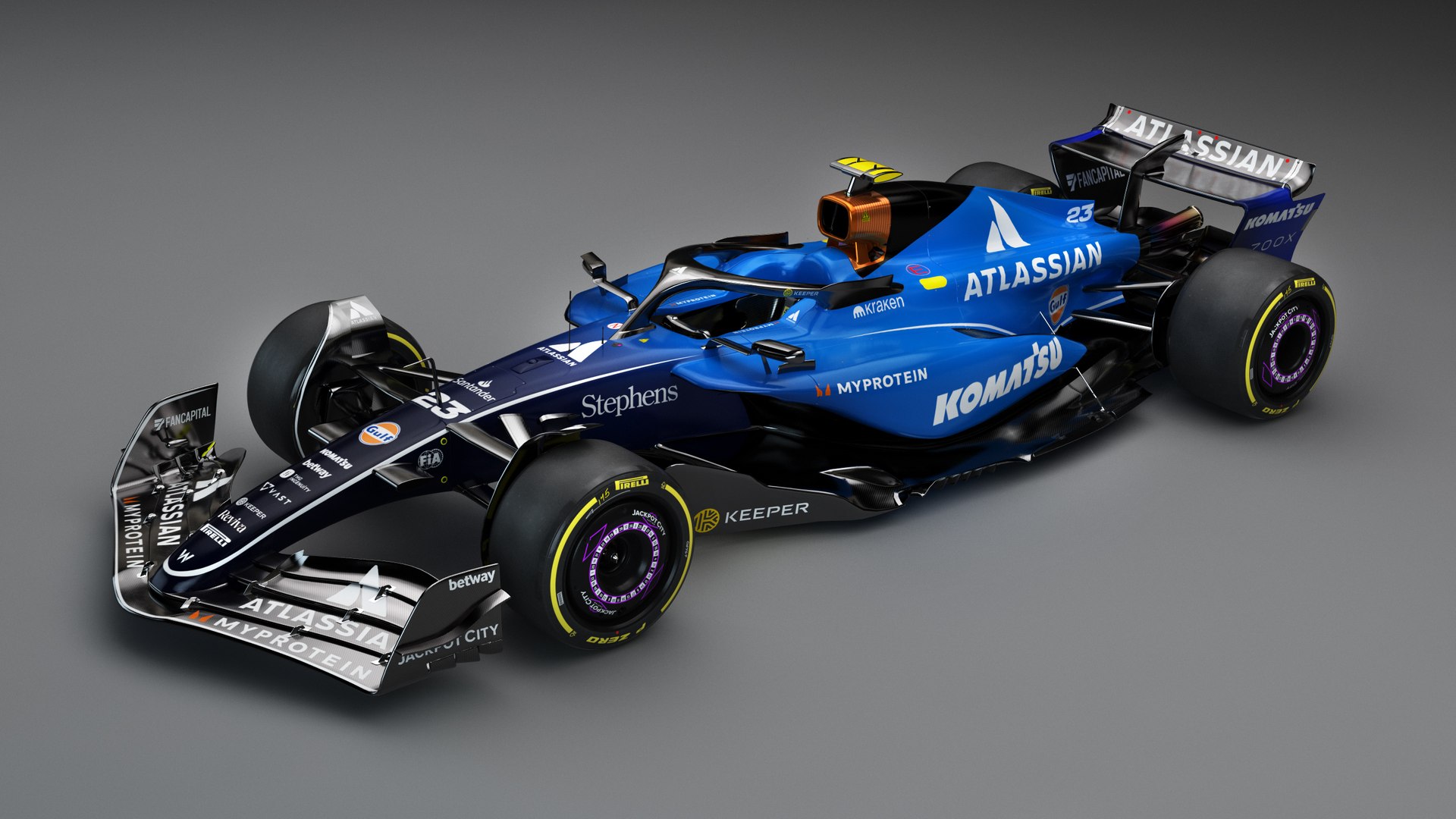 F1 Williams FW47 2025 3D Model - TurboSquid 2378750