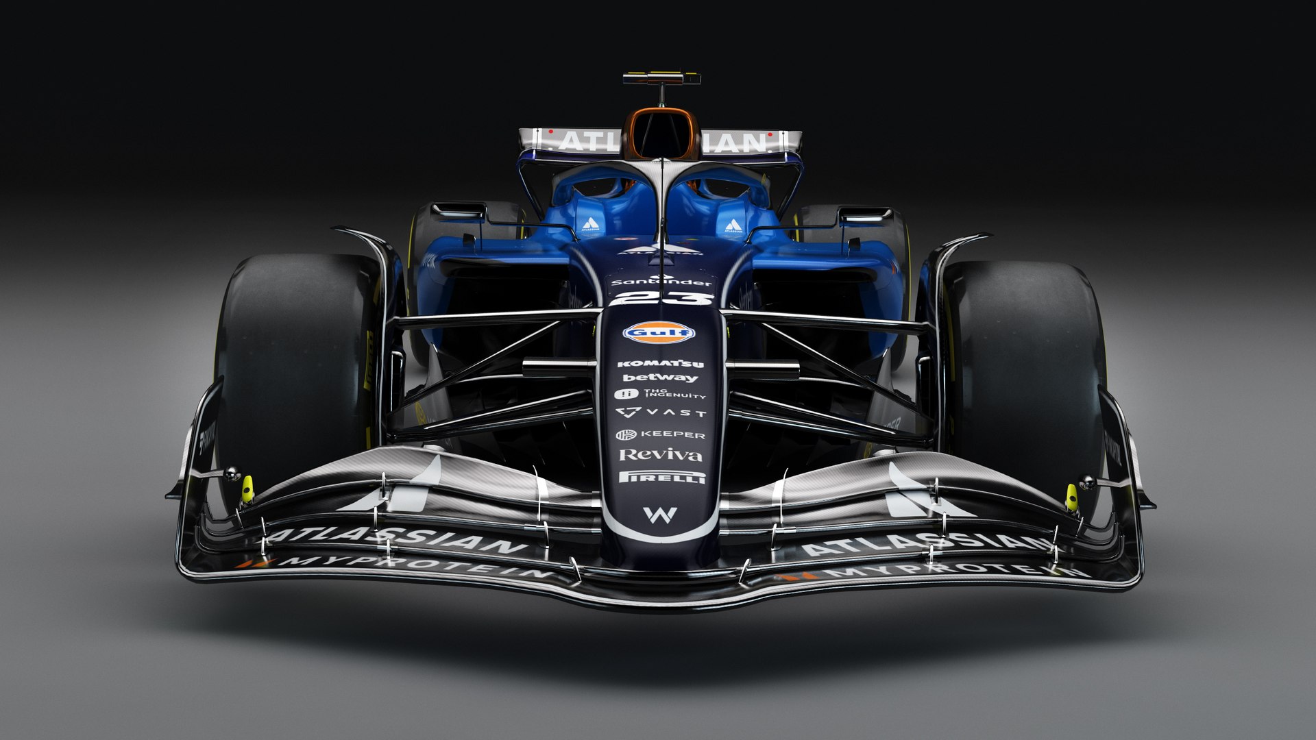 F1 Williams FW47 2025 3D Model - TurboSquid 2378750