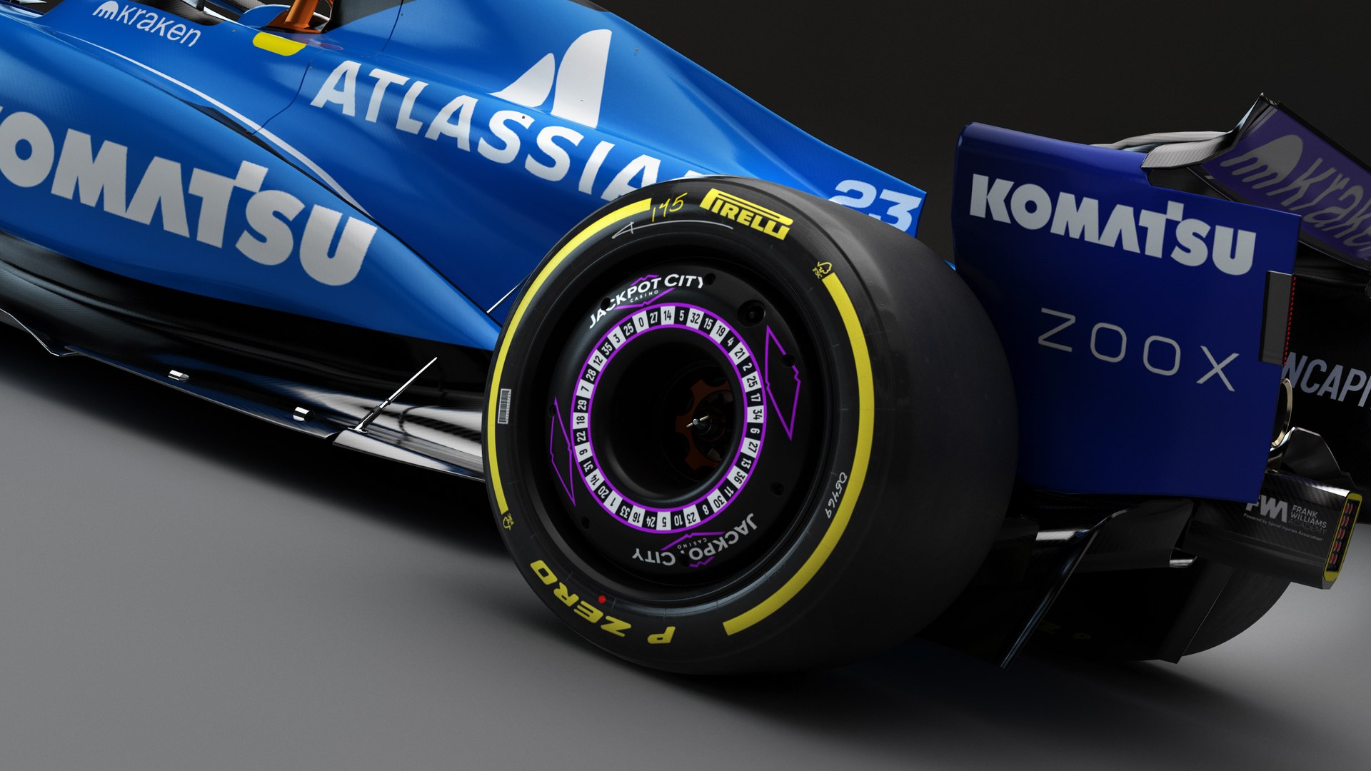 F1 Williams FW47 2025 3D Model - TurboSquid 2378750