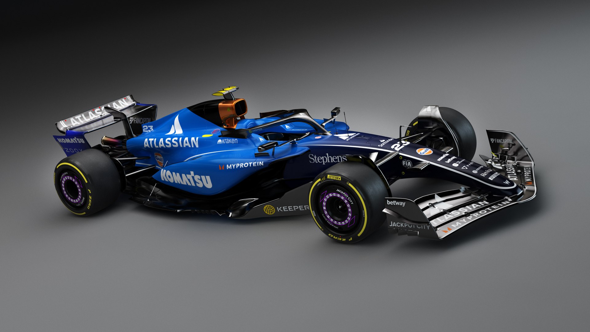 F1 Williams FW47 2025 3D Model - TurboSquid 2378750