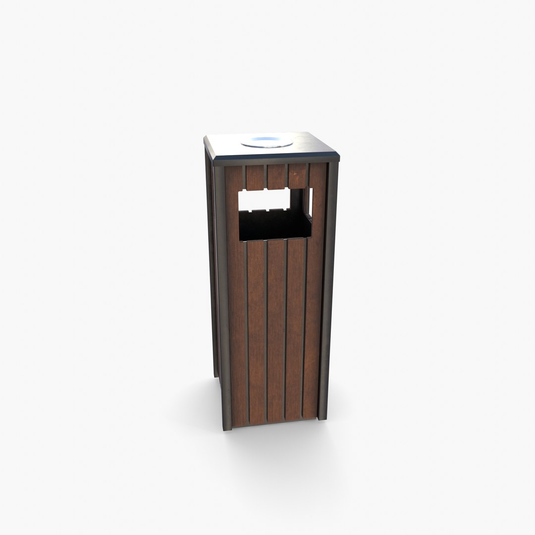 3D Trash Can V4 - TurboSquid 1994611