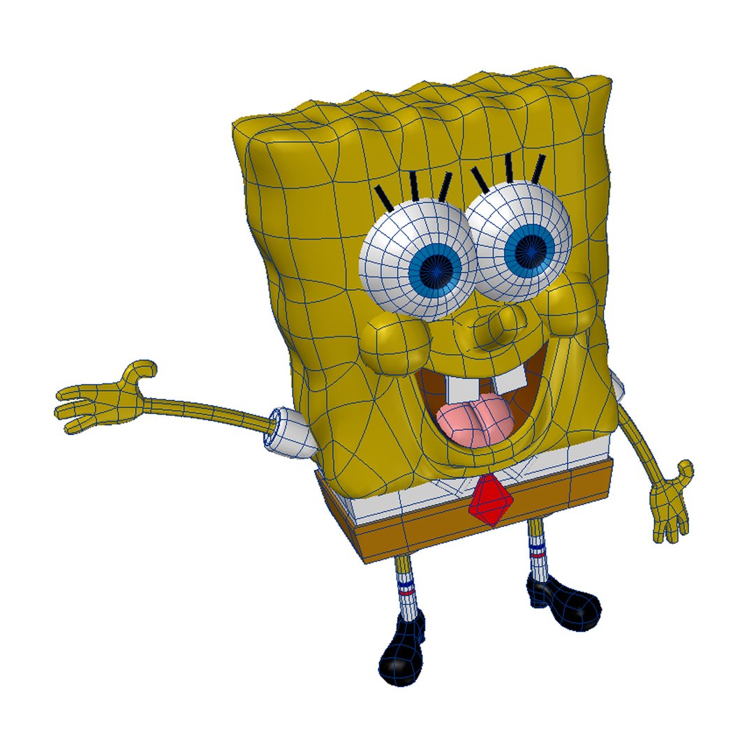 Sponge Bob 3d Model