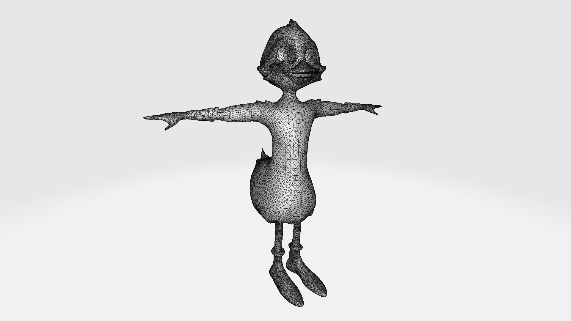 3D Duck Character Model - TurboSquid 1961171